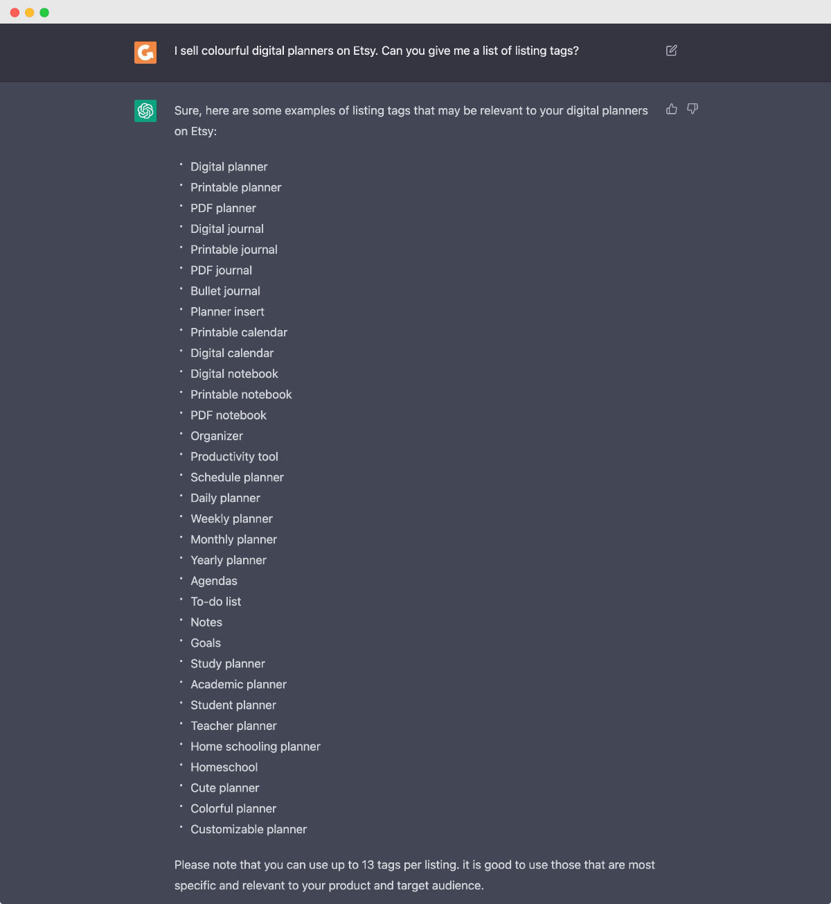 A Beginner’s Guide - ChatGPT For Your Etsy Shop (Prompts & Examples)